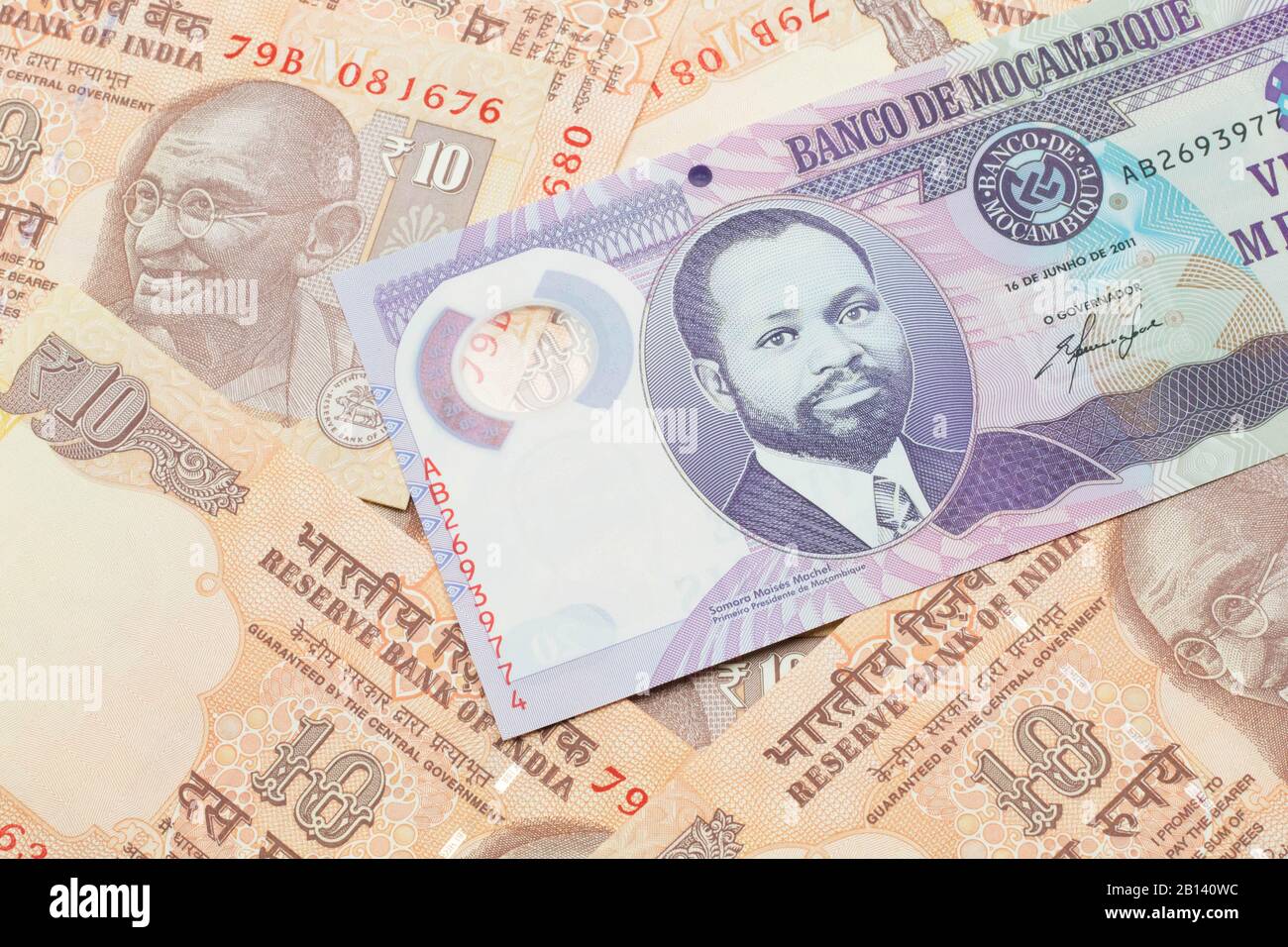 Indian one rupee coins from hi-res stock photography and images - Alamy