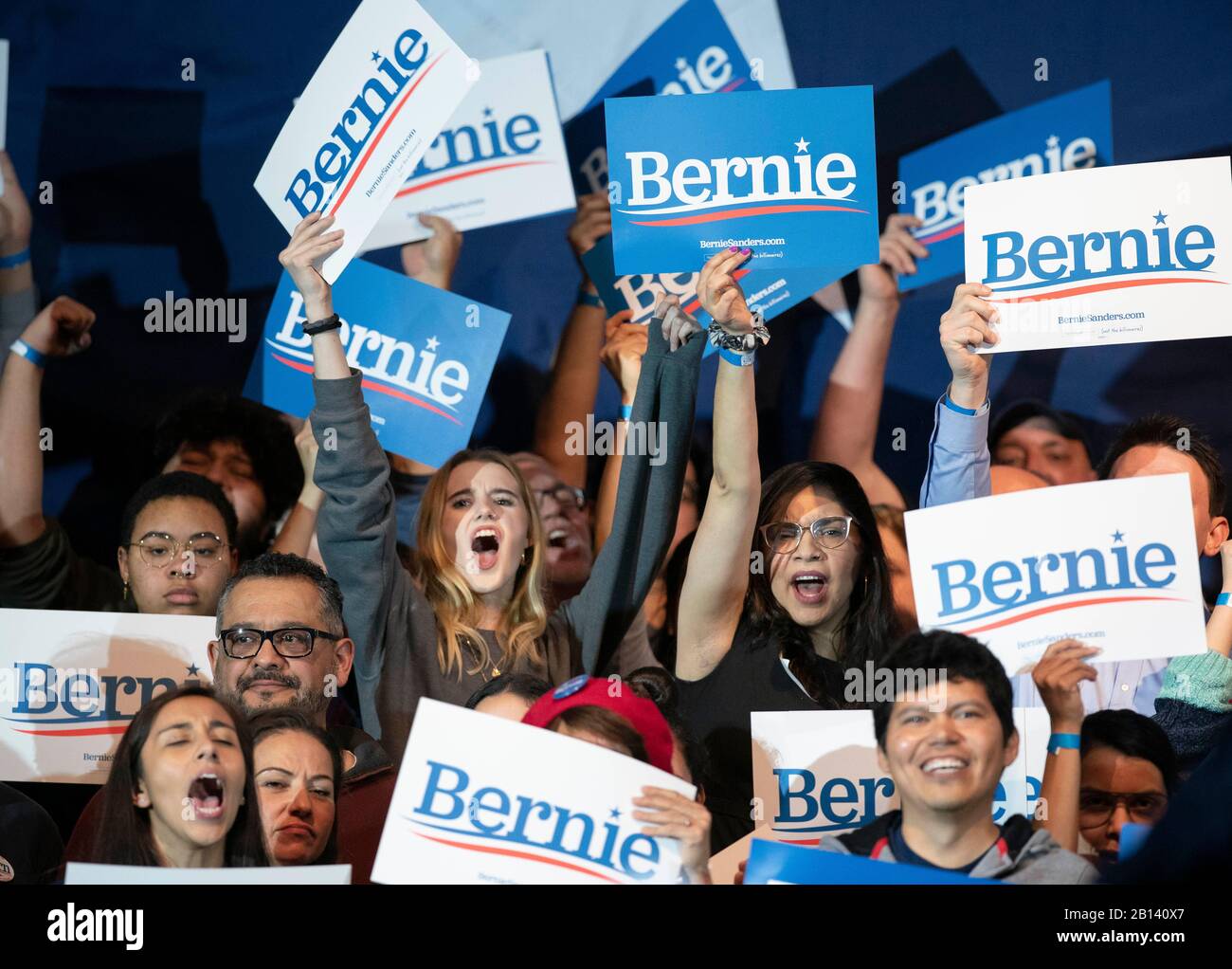 Political rally signs hi-res stock photography and images - Alamy
