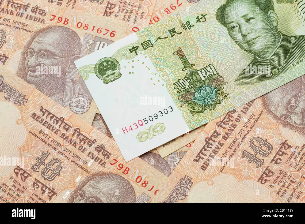 Indian Rupee And Chinese High Resolution Stock Photography and Images ...