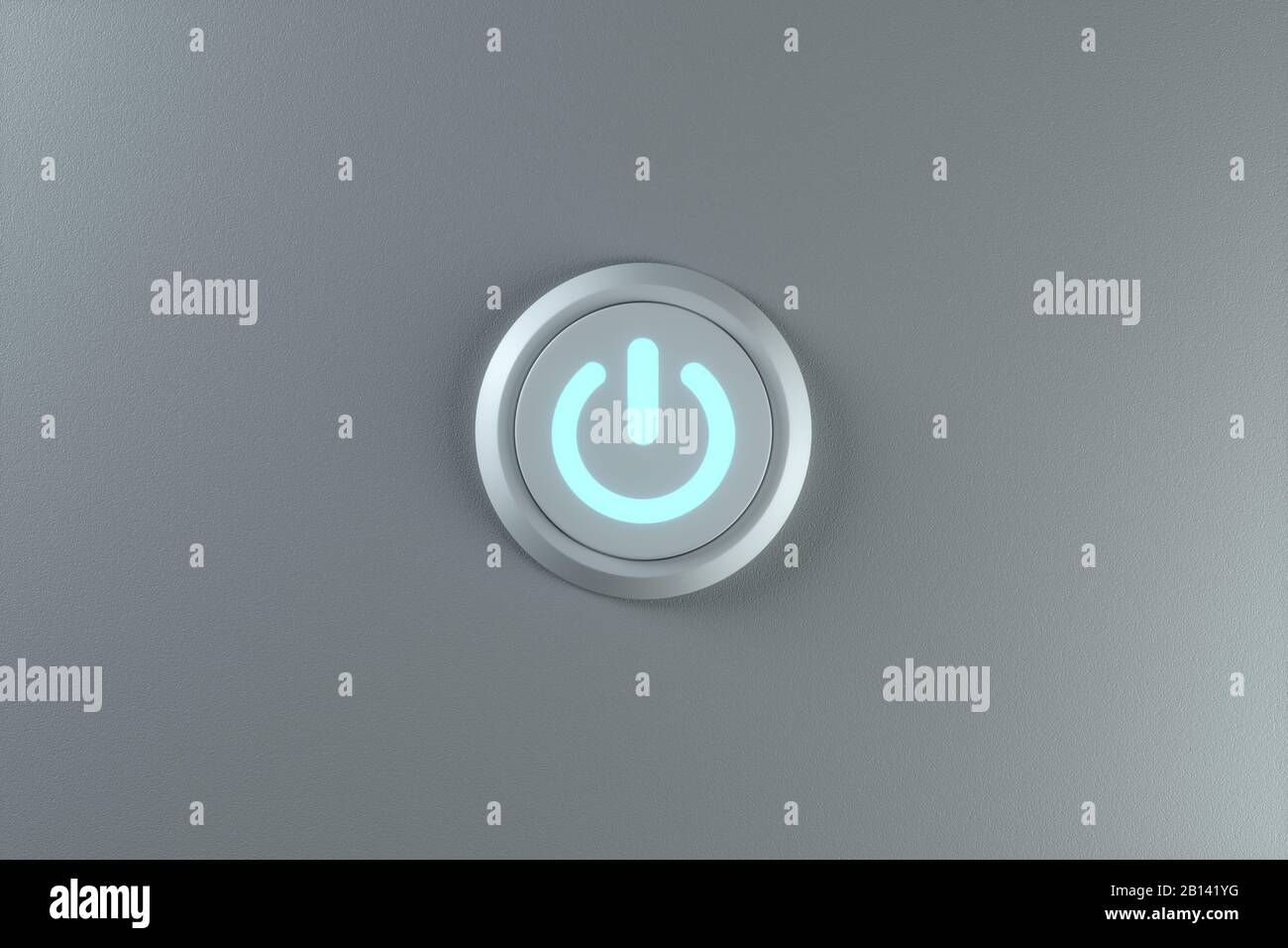 Button and switch with grey background,abstract conception ,3d ...