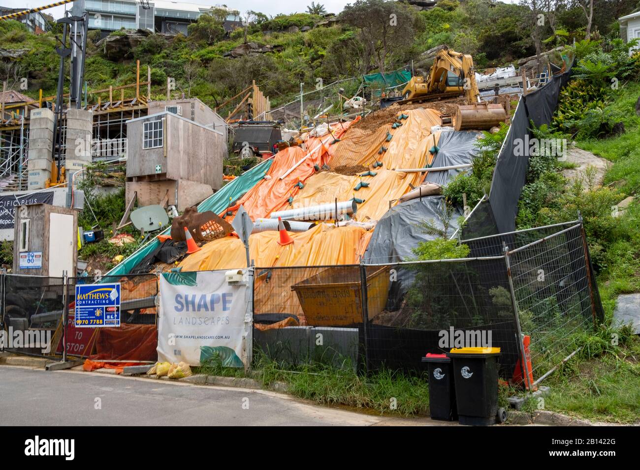 Slope construction hi-res stock photography and images - Alamy