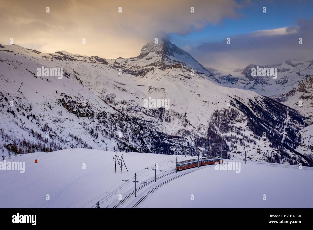 Gornergrat mountain railway hi-res stock photography and images - Alamy