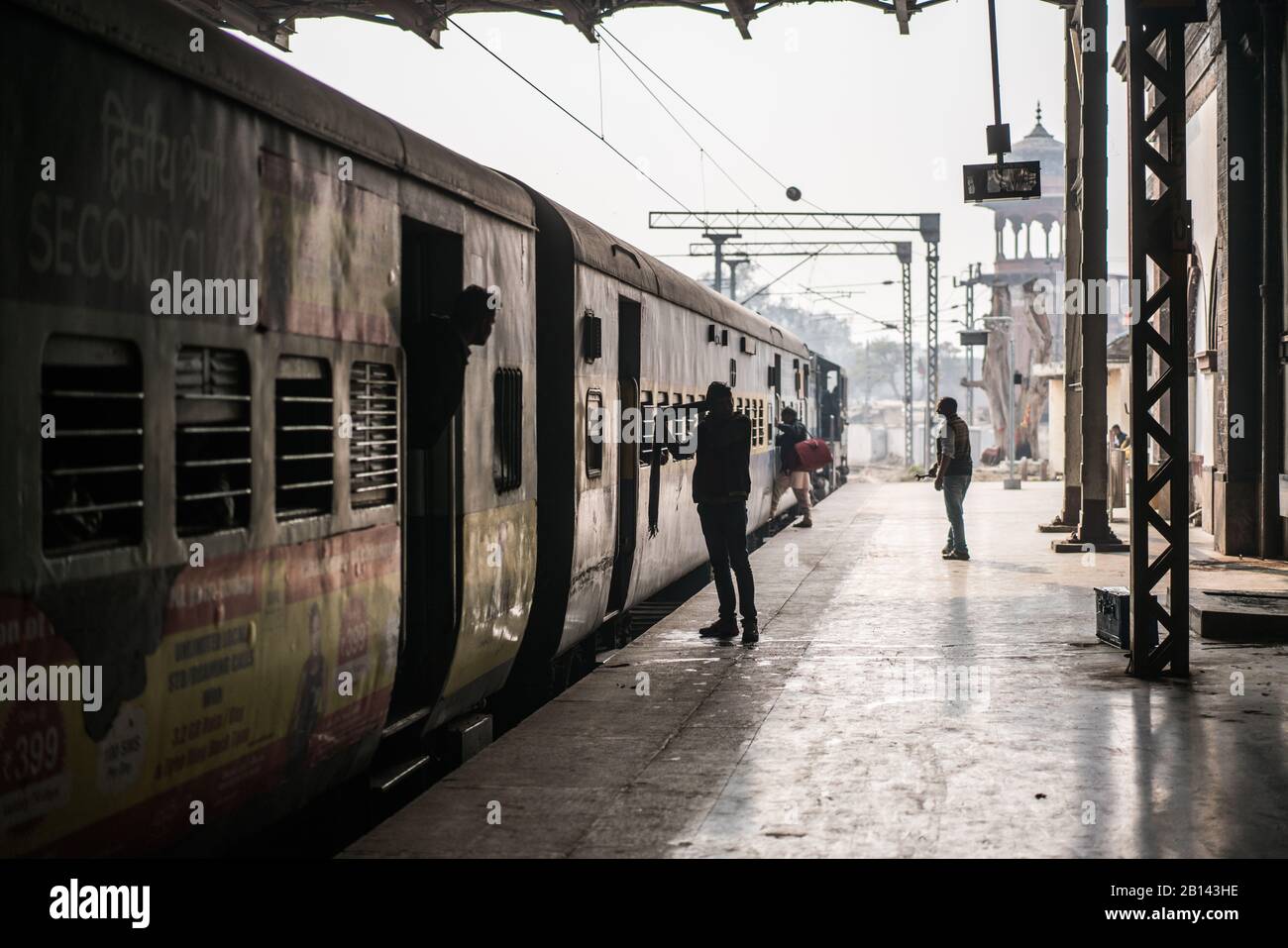 Indian man passenger happy journey hi-res stock photography and images ...
