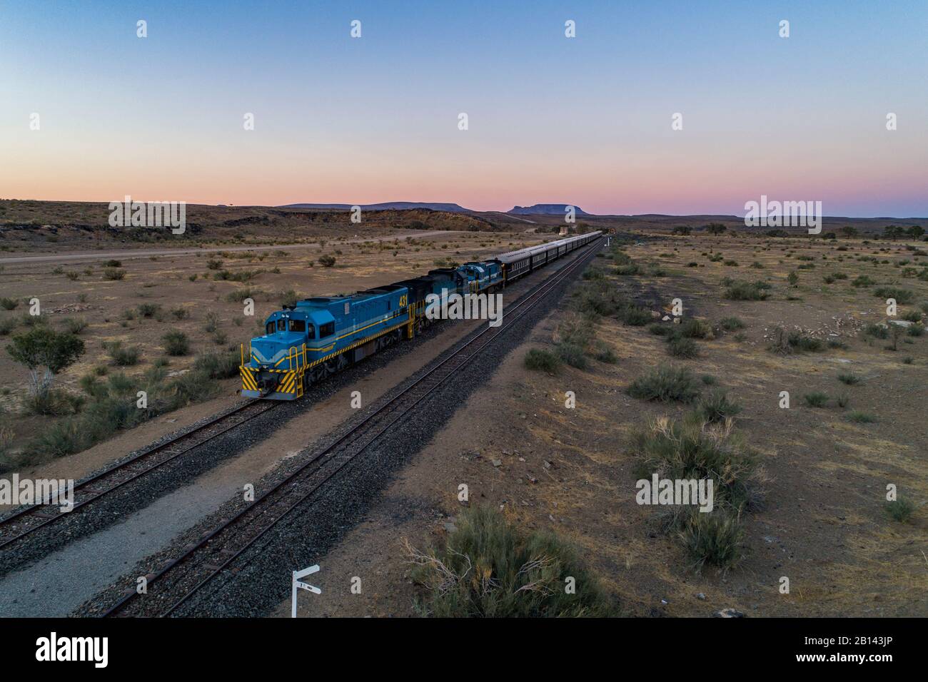 African Explorer, special train, Namibia, Africa Stock Photo - Alamy