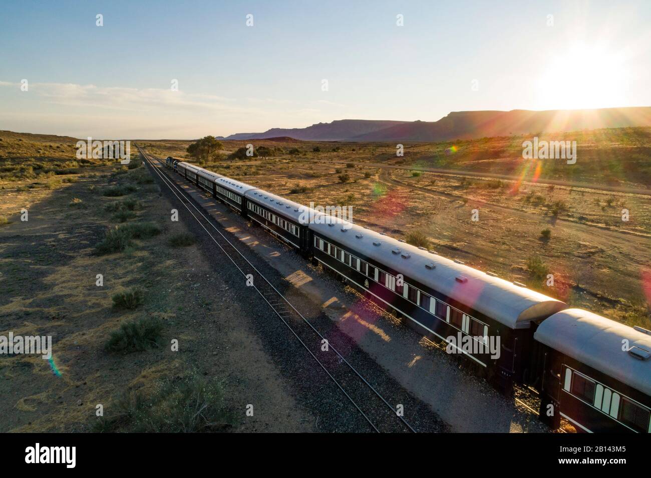 African Explorer, special train, Namibia, Africa Stock Photo - Alamy