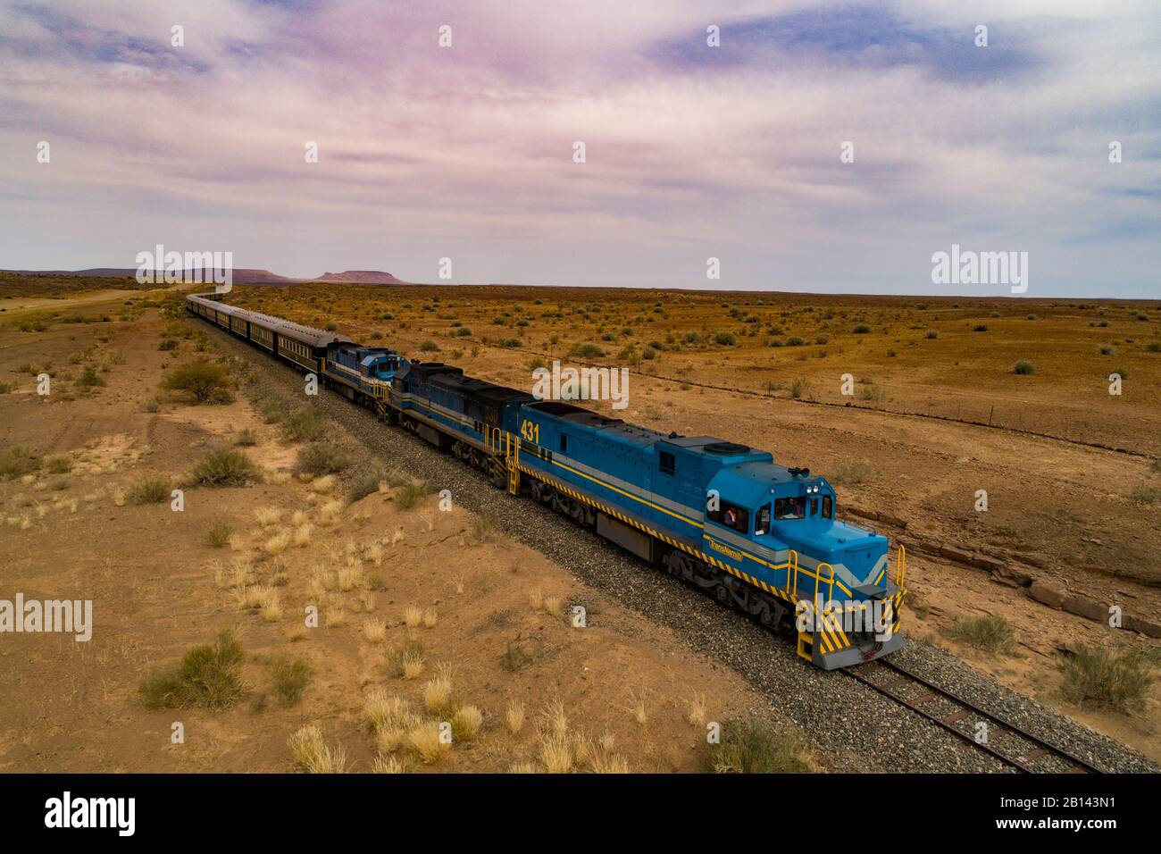 African Explorer, special train, Namibia, Africa Stock Photo - Alamy