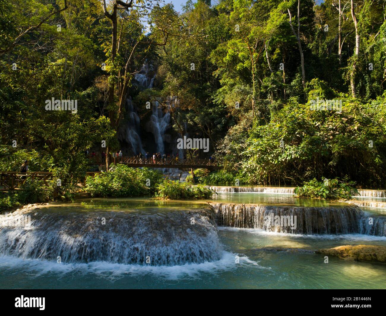 Kuang si falls hi-res stock photography and images - Alamy