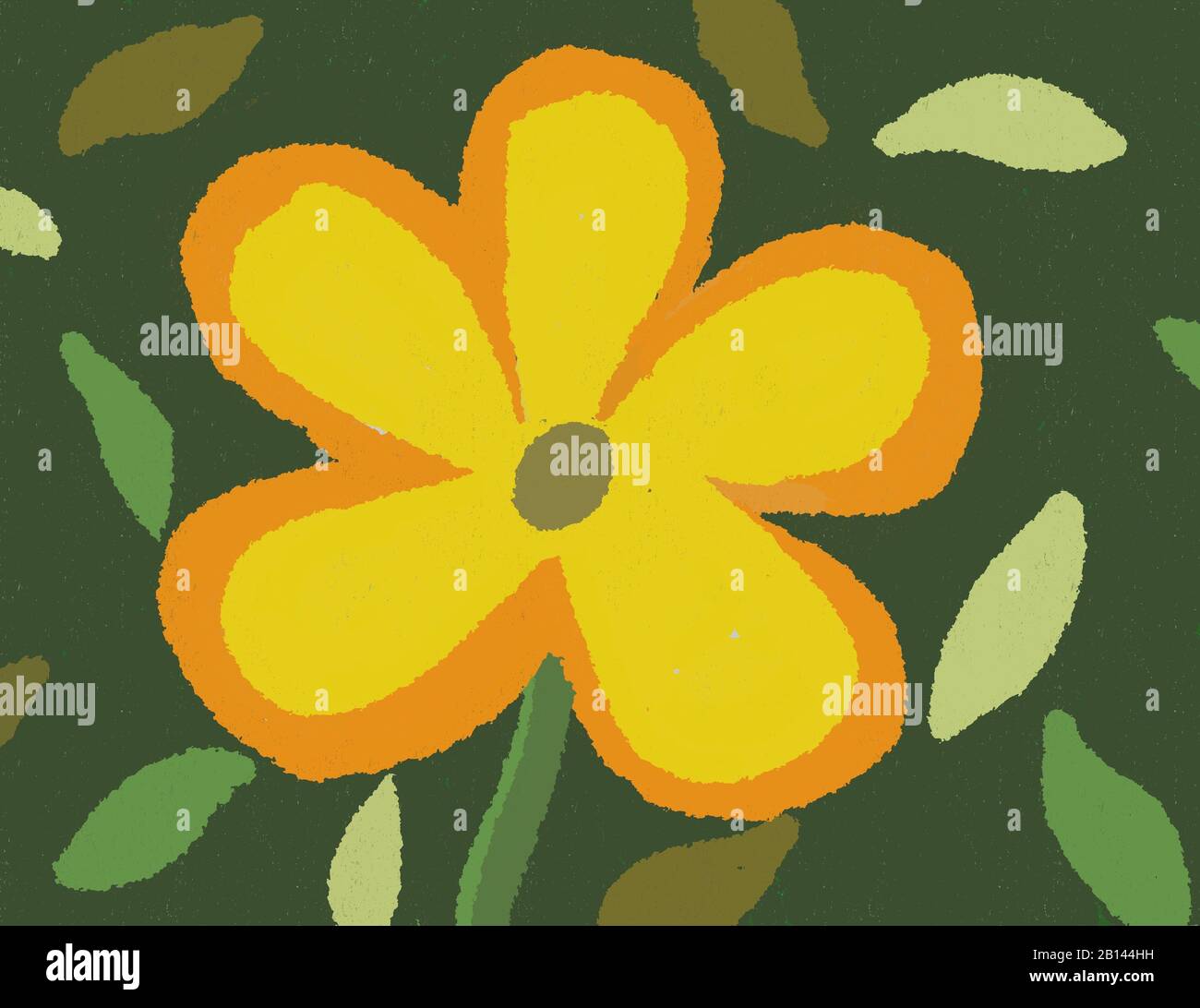 Digital plant sketch hi-res stock photography and images - Alamy
