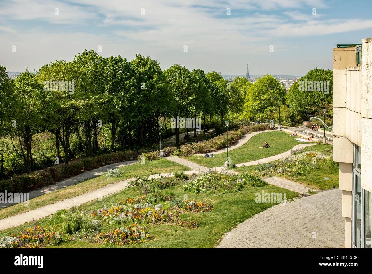 Parc de belleville hi-res stock photography and images - Alamy