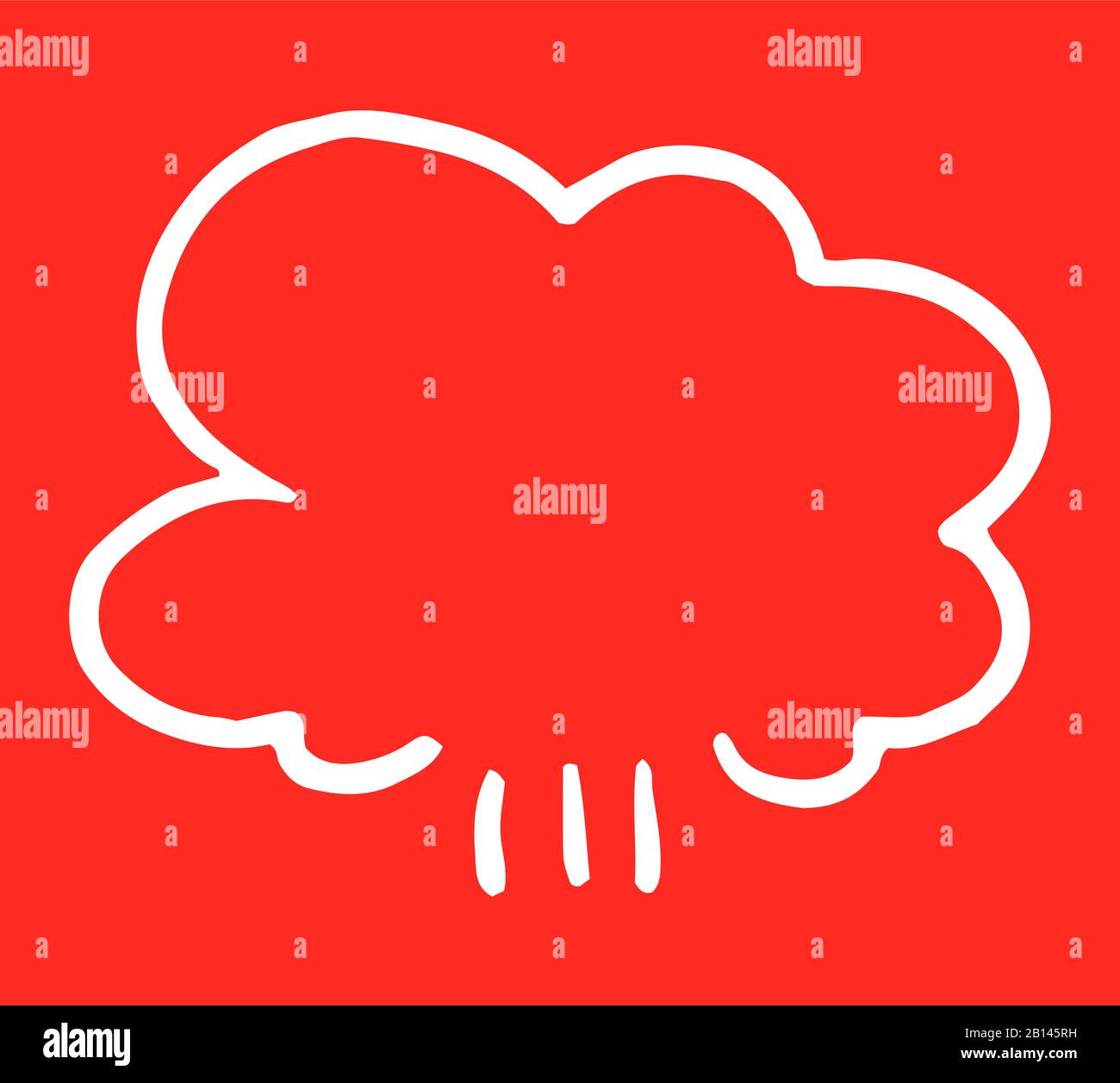 This is a illustration of Variation of handwritten anger mark Stock ...