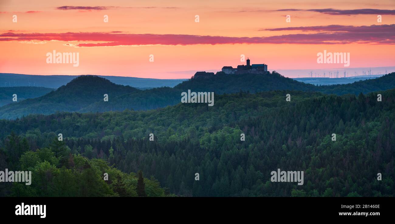 Wartburg castle eisenach thuringian forest hi-res stock photography and ...