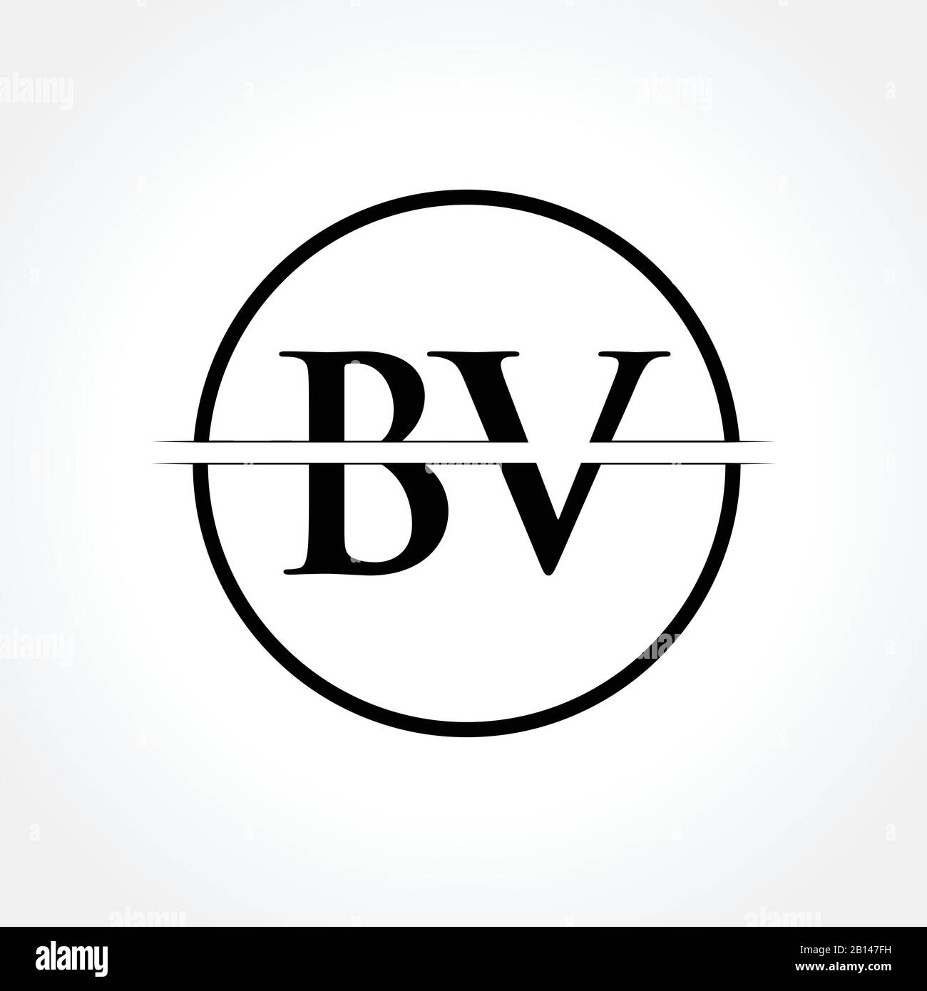 Letter bv logo hi-res stock photography and images - Alamy