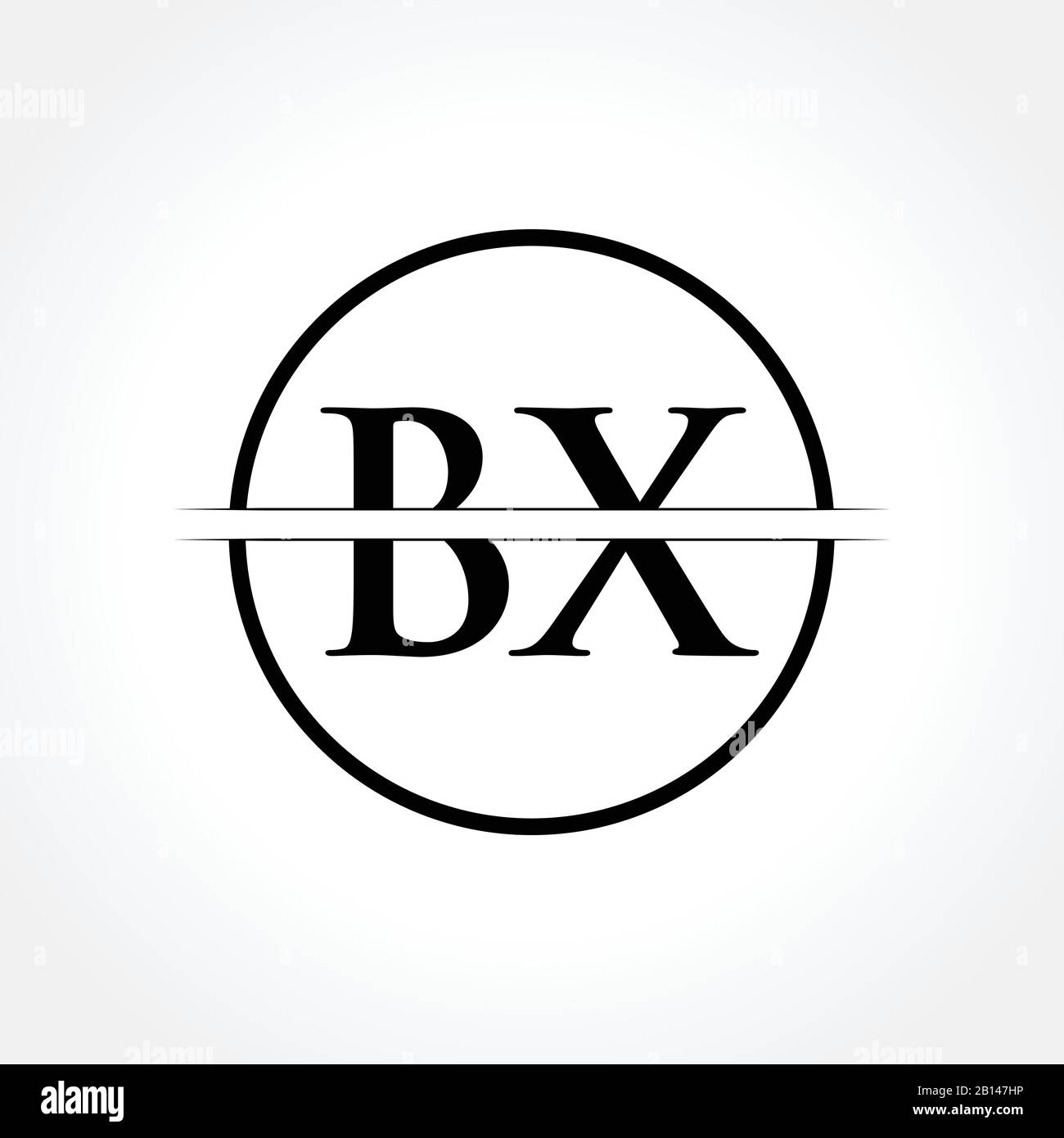 Bx logo design hi-res stock photography and images - Alamy