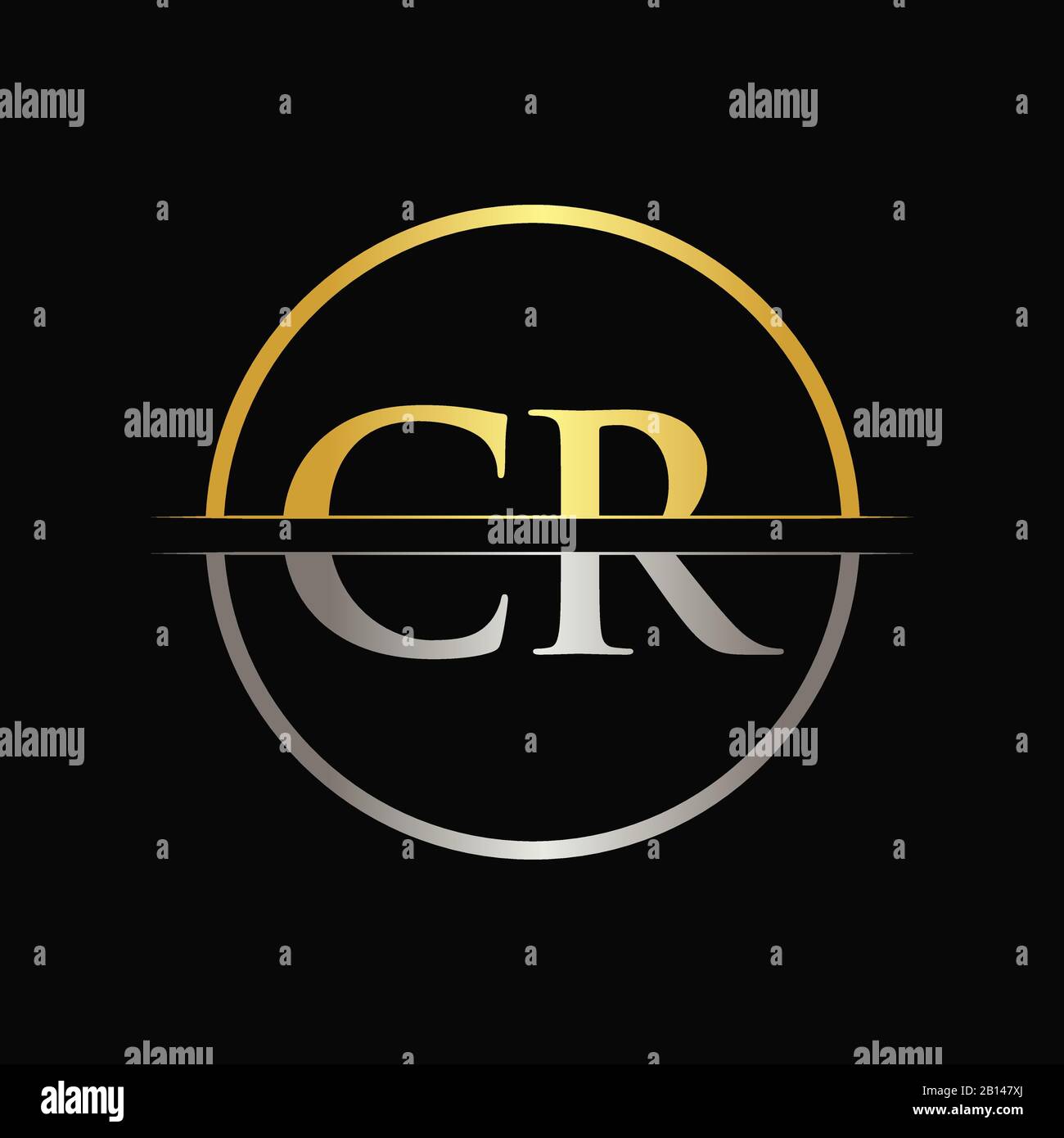 Letter cr Stock Vector Images - Alamy