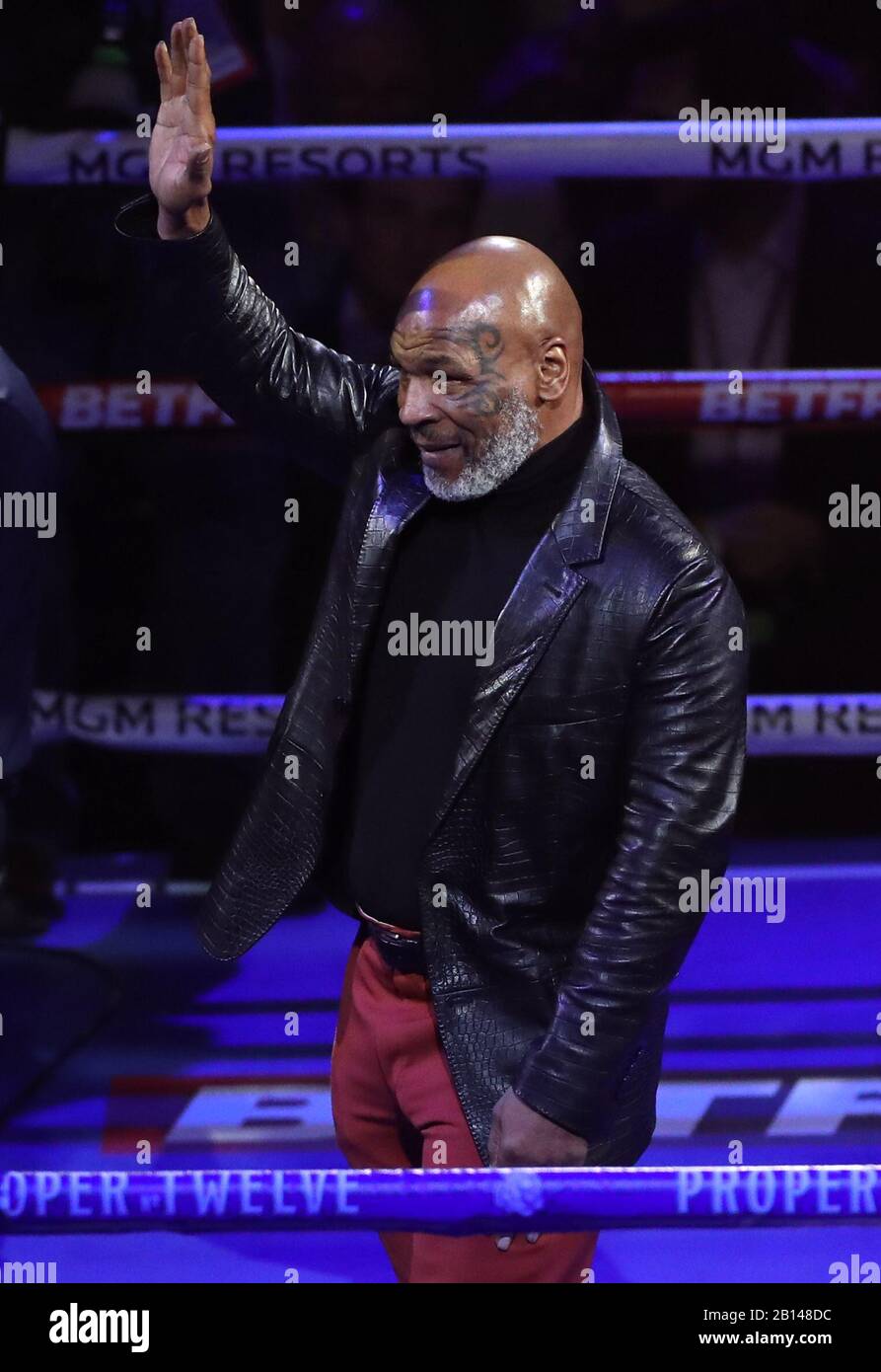 Mike Tyson honoured at the MGM Grand, Las Vegas Stock Photo - Alamy