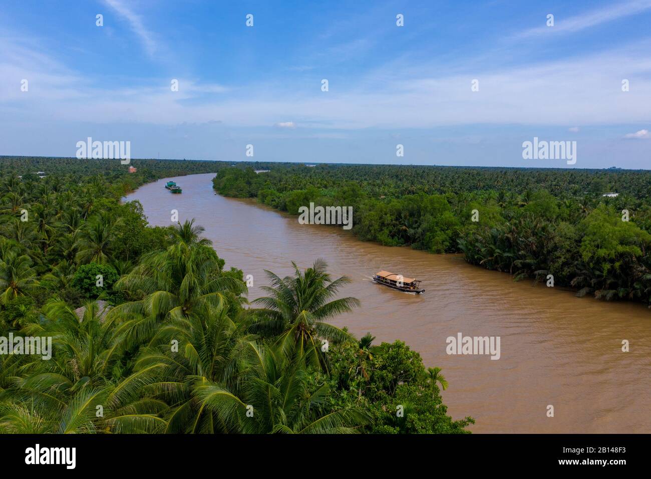 Mekong Delta Ben Tre, Vietnam Stock Photo - Alamy