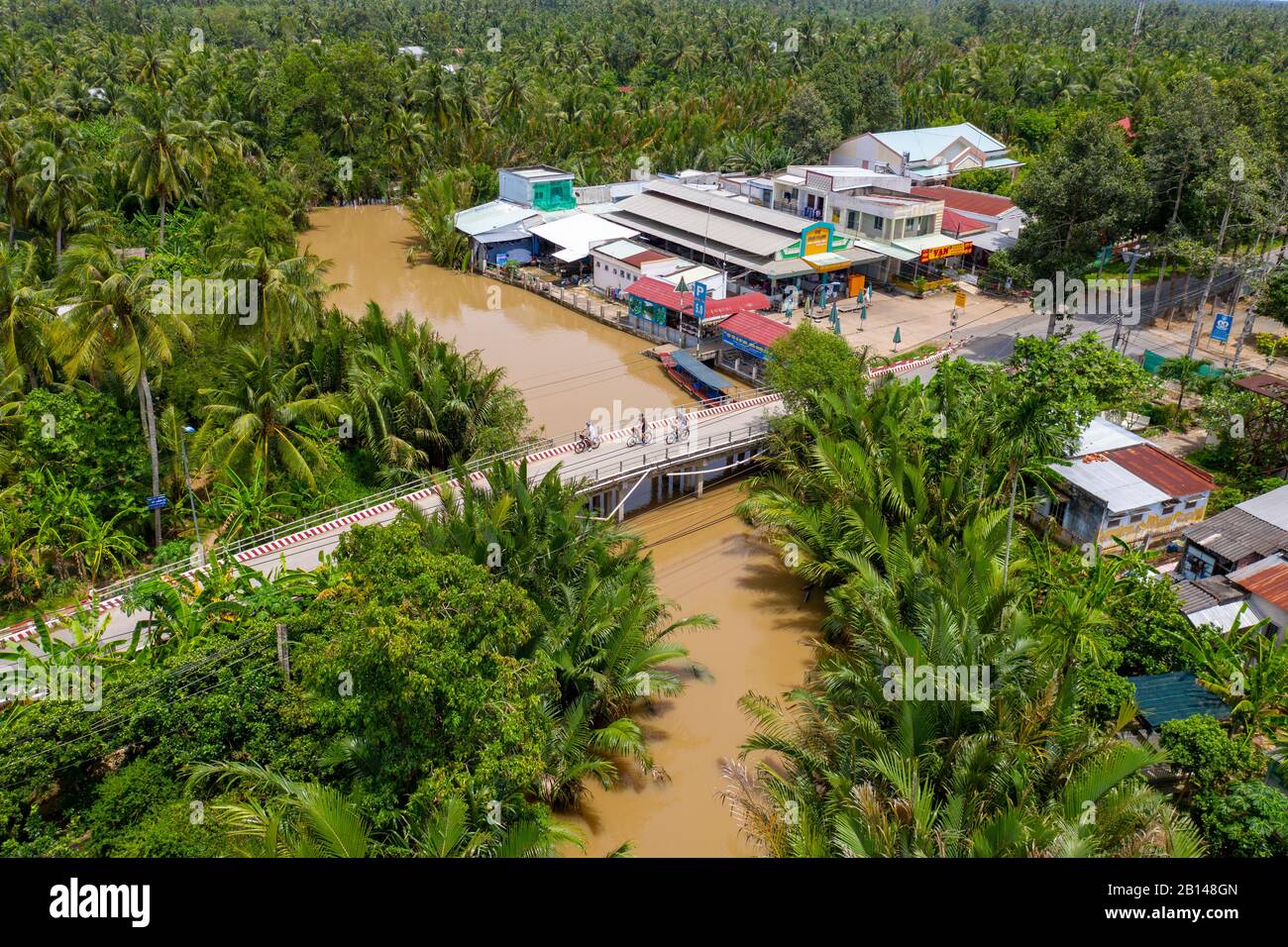 Mekong Delta Ben Tre, Vietnam Stock Photo - Alamy