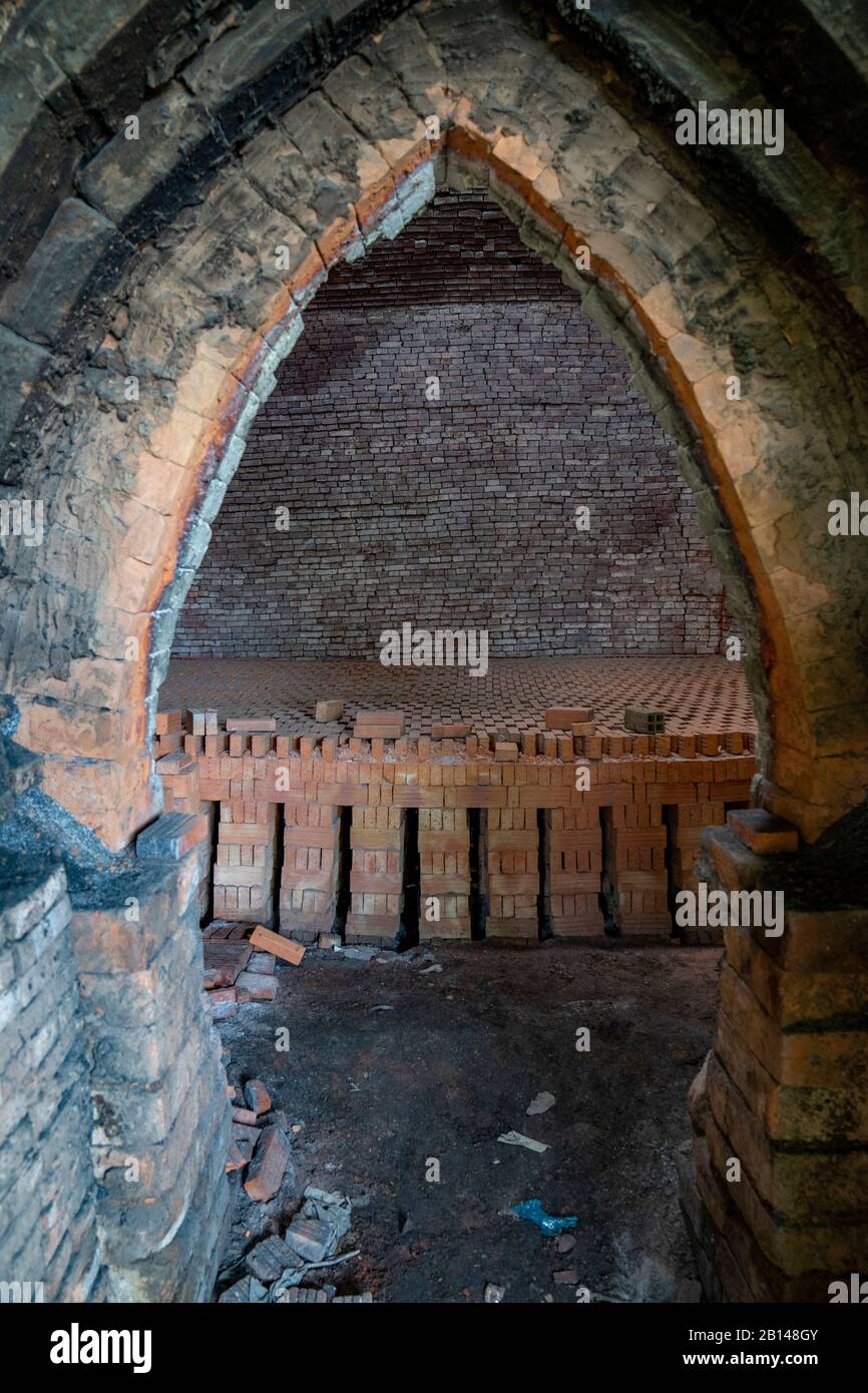 Brick factory in Mekong Delta, Vietnam Stock Photo - Alamy