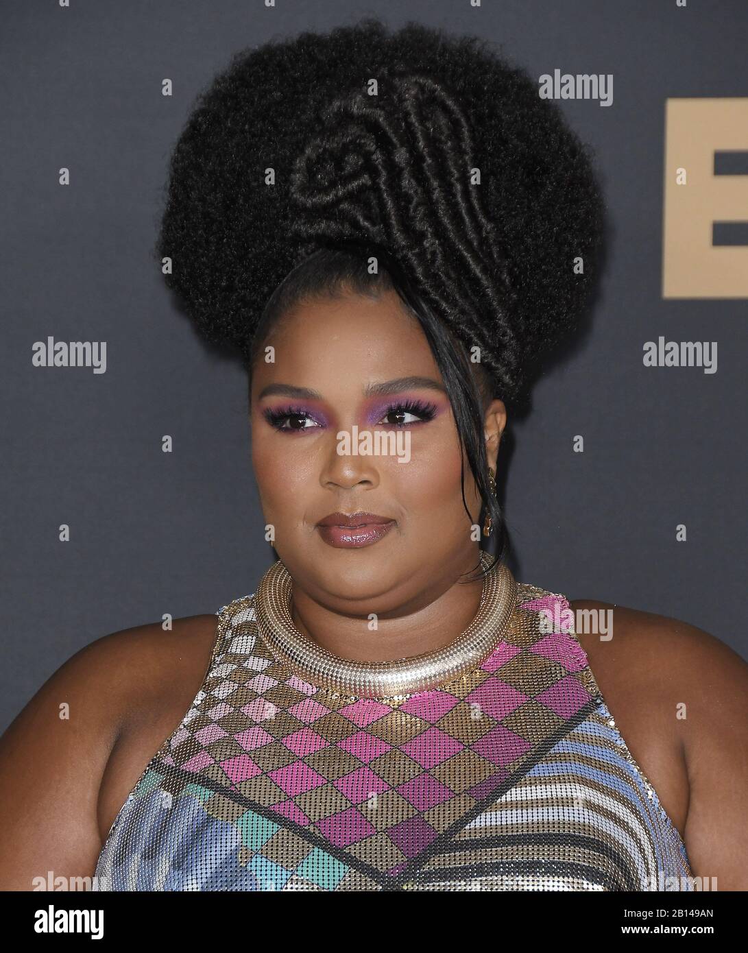 Lizzo arrives at the 51st NAACP Image Awards held at the Pasadena Civic ...