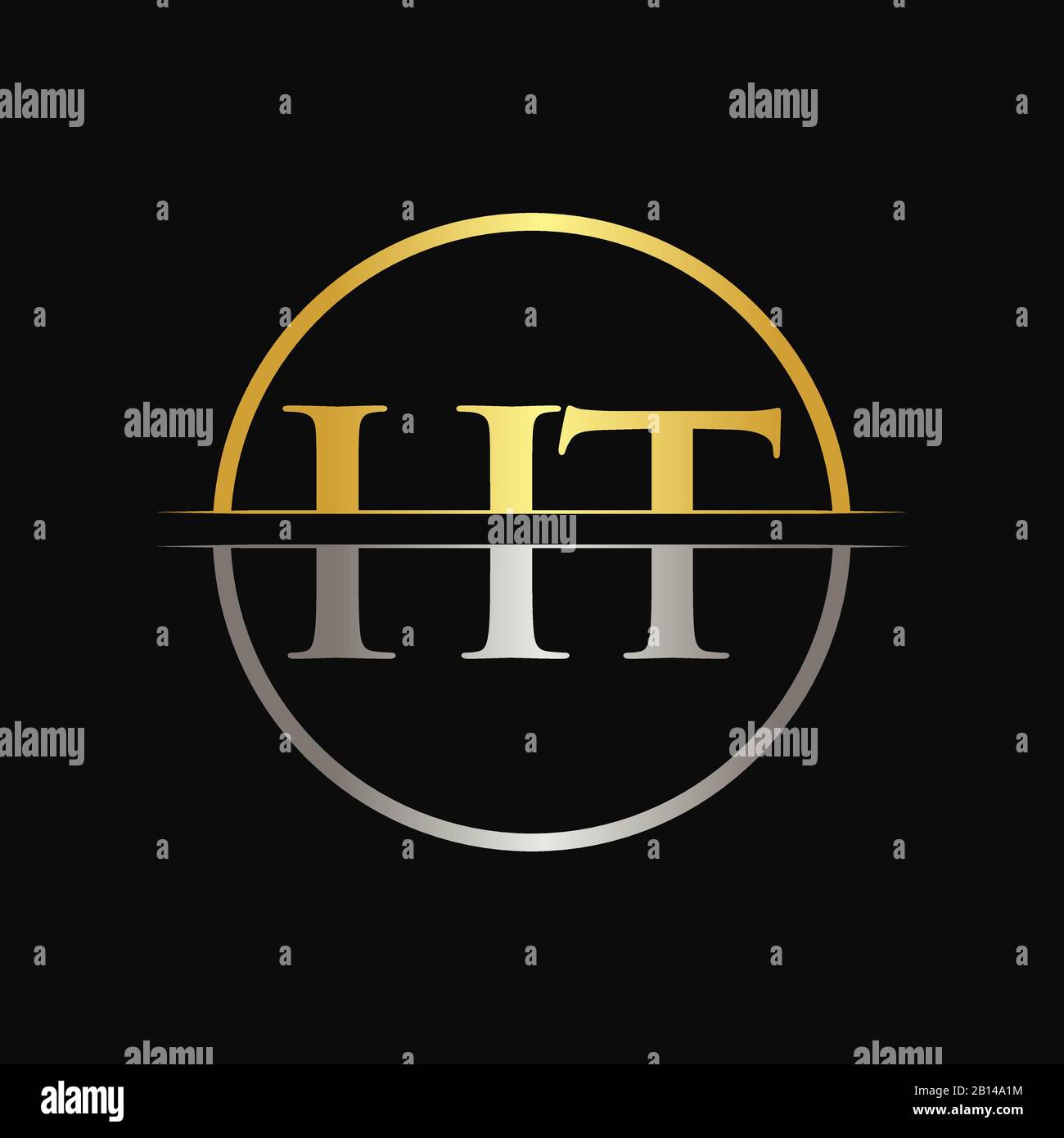 HT letter Type Logo Design vector Template. Abstract Letter HT logo Design Stock Vector Image ...