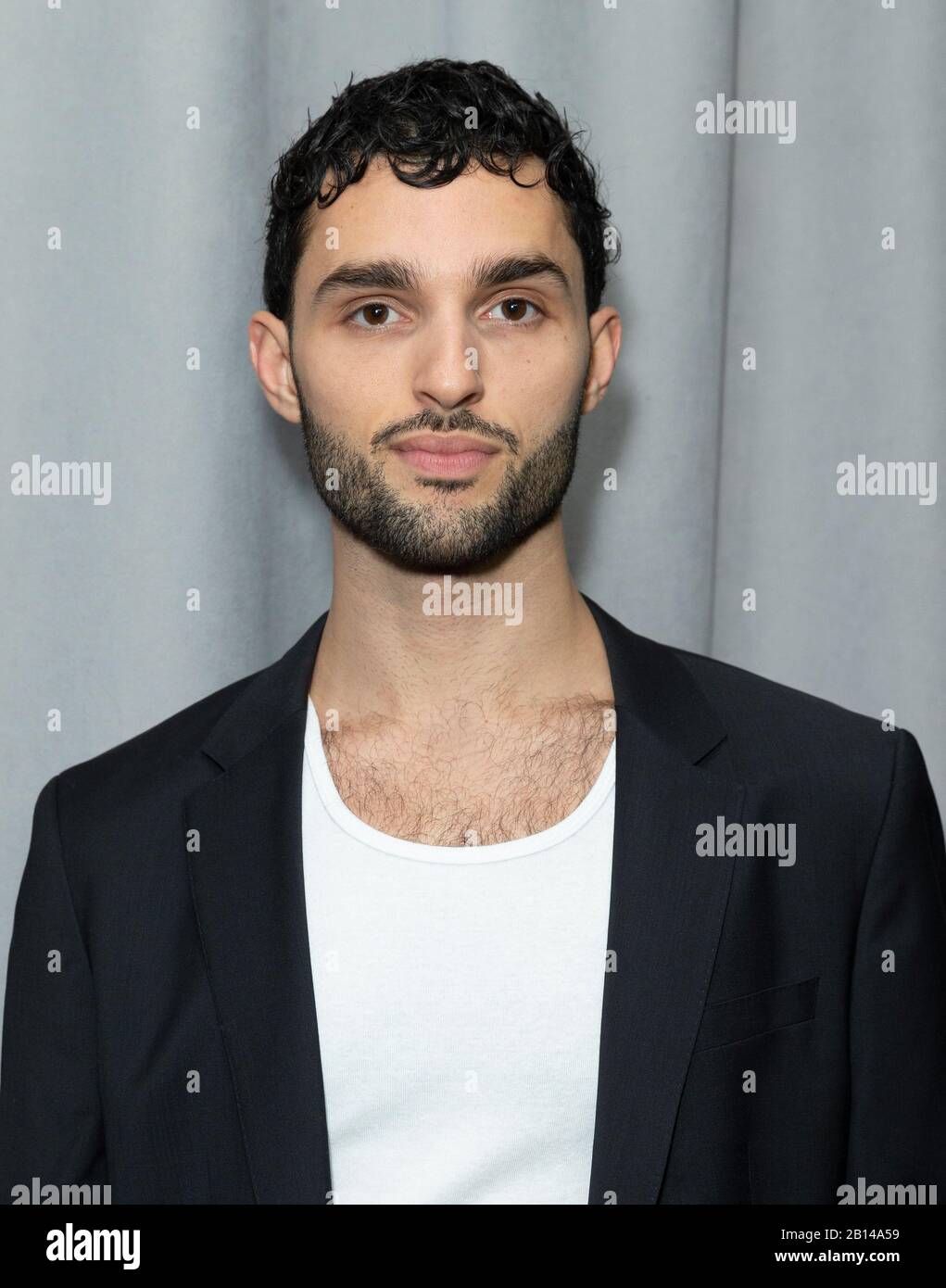 New York, NY - February 20, 2020: Marc Crousillat as Shark attends the ...