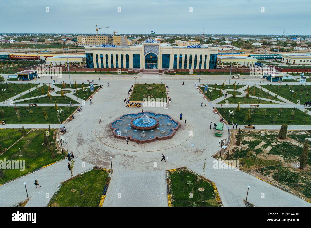 Samarkand fountain hi-res stock photography and images - Alamy