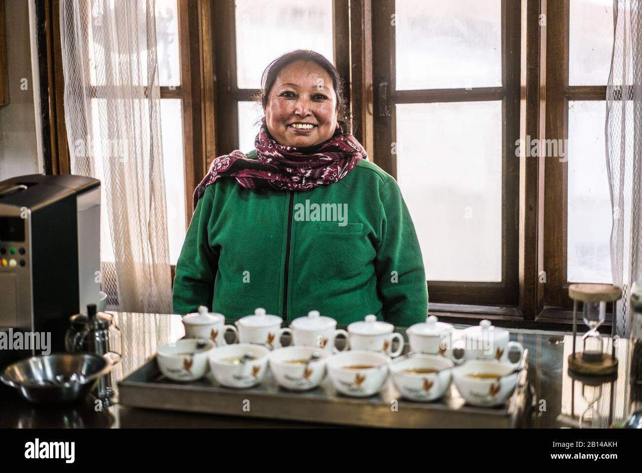 Tea factory, darjeeling, India Stock Photo - Alamy