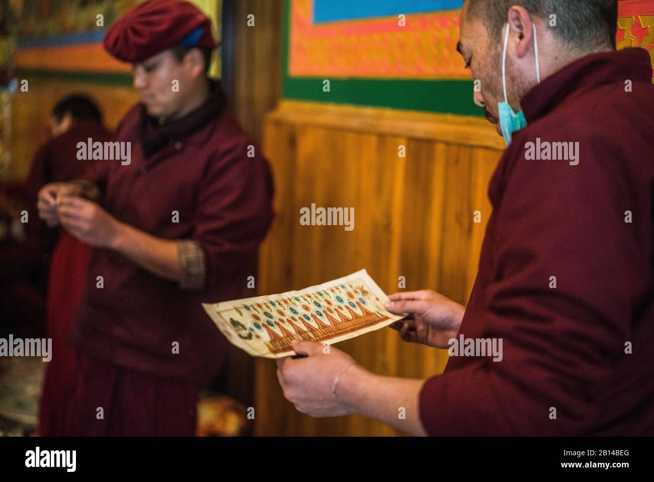 Dali Monastery, Darjeeling, India, Asia Stock Photo - Alamy