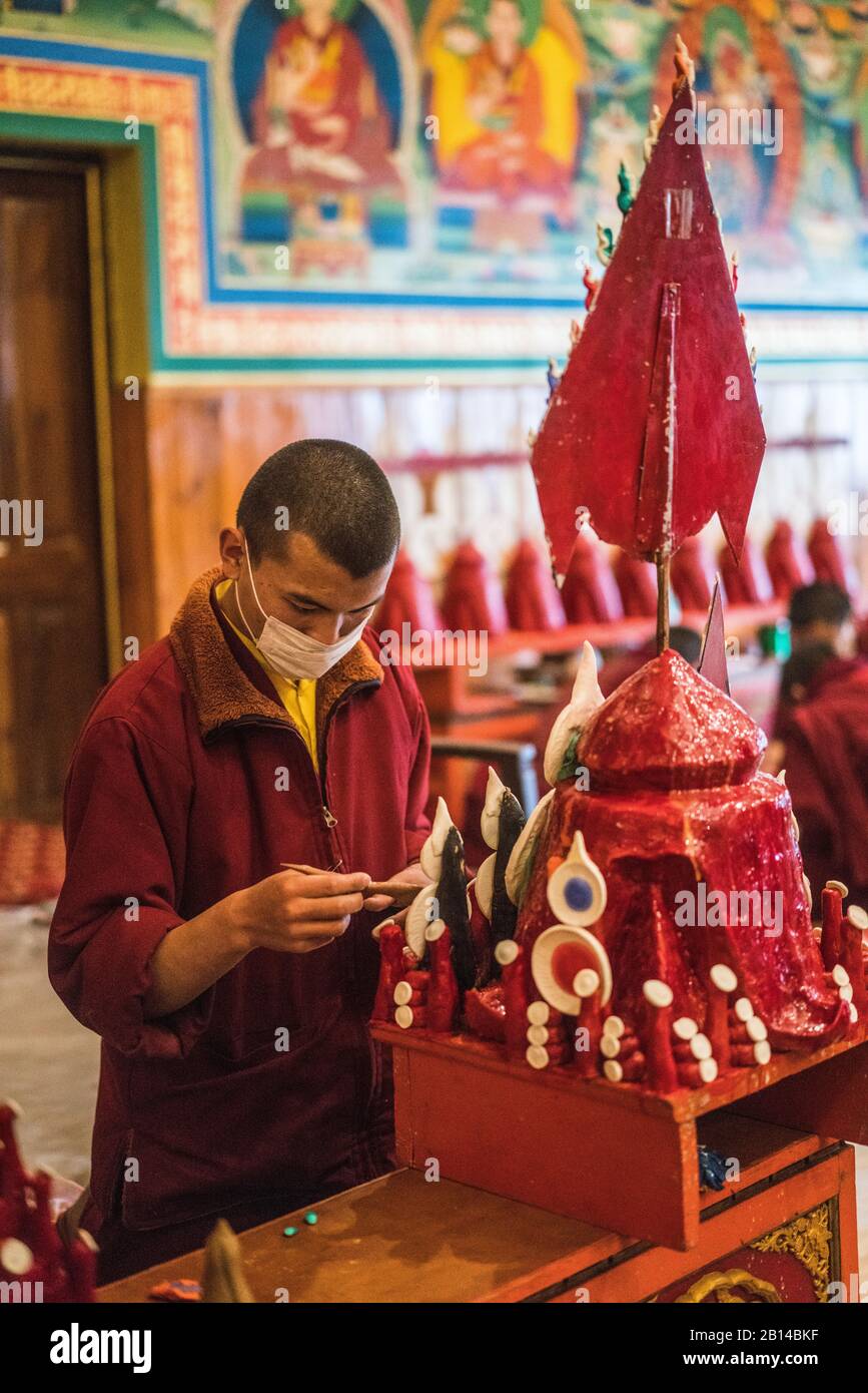 Dali Monastery, Darjeeling, India, Asia Stock Photo - Alamy