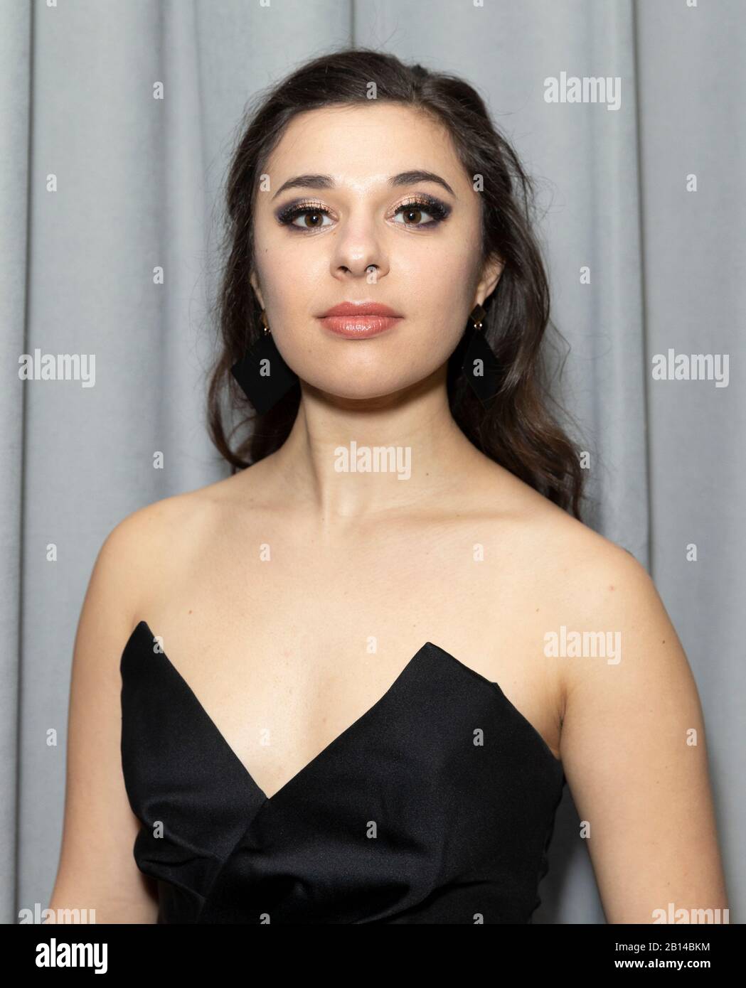 New York, NY - February 20, 2020: Mia Pinero attends the "West Side ...