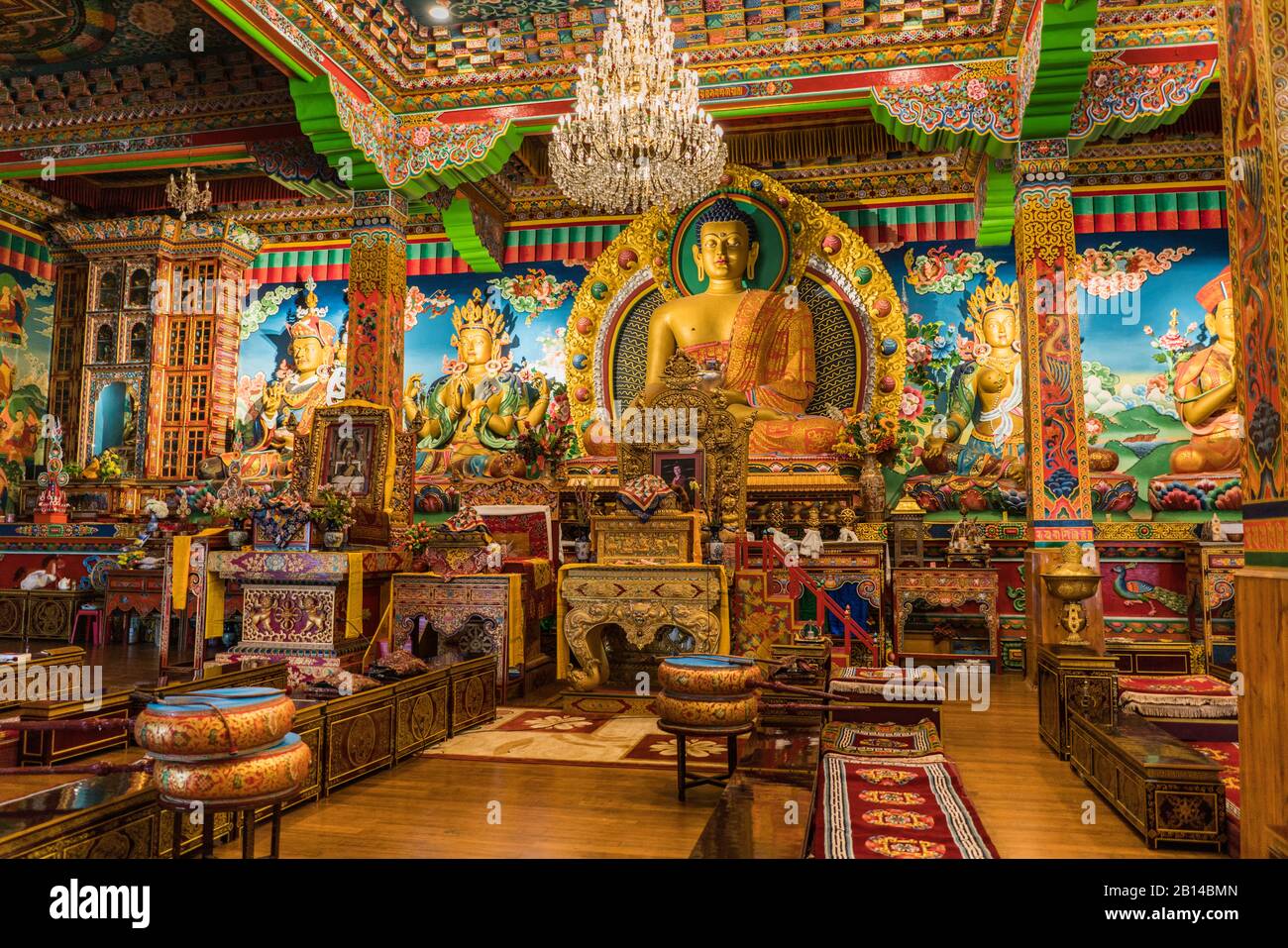 Dali Monastery, Darjeeling, India, Asia Stock Photo - Alamy
