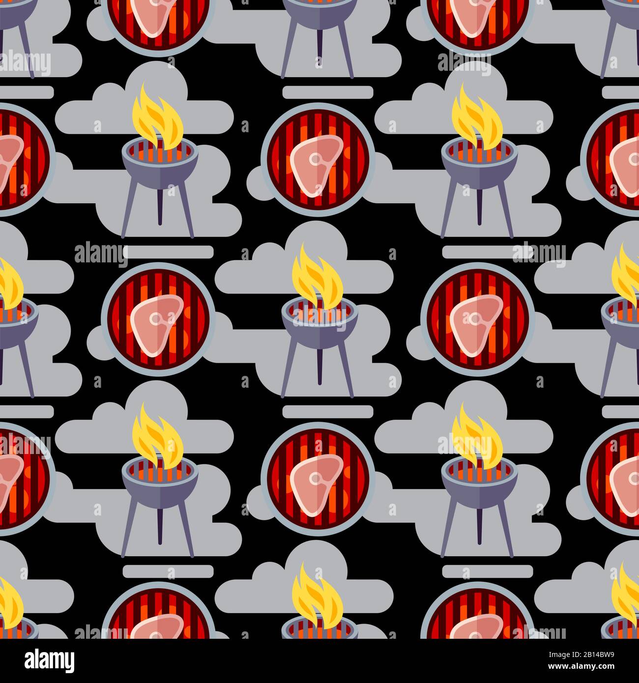 Grill design Stock Vector Images - Alamy