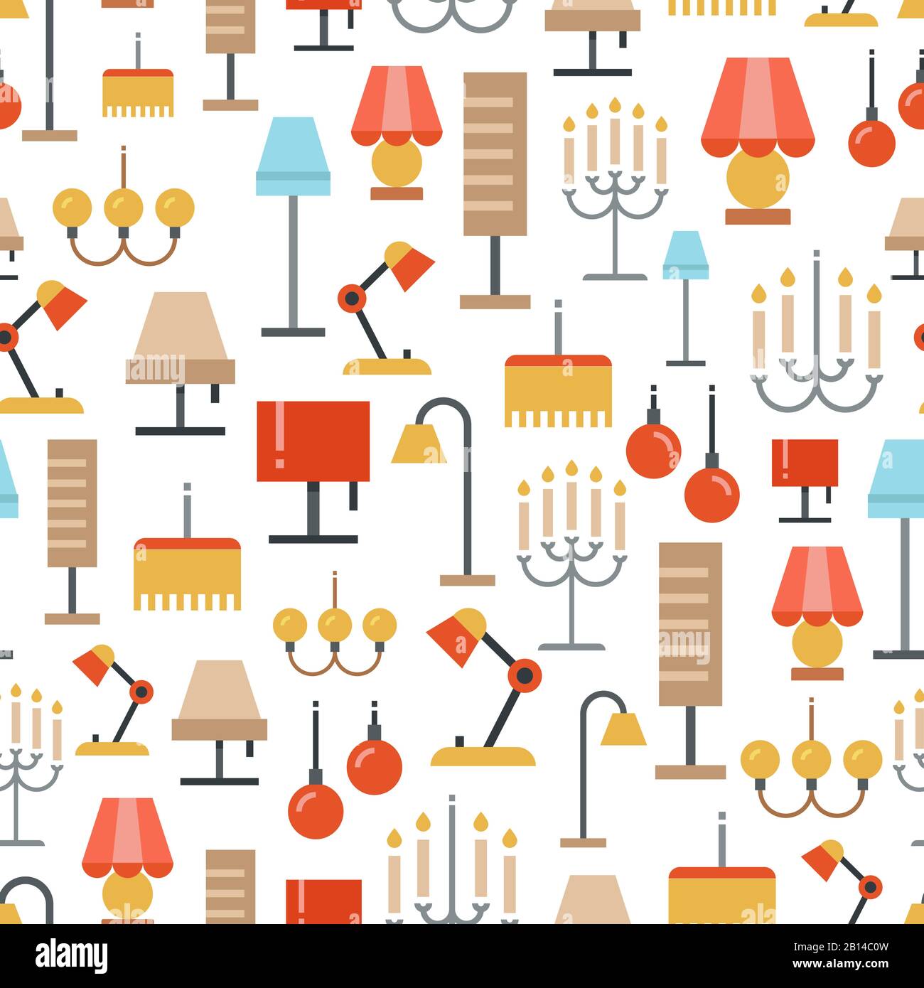 Seamless light bulb pattern hi-res stock photography and images - Alamy