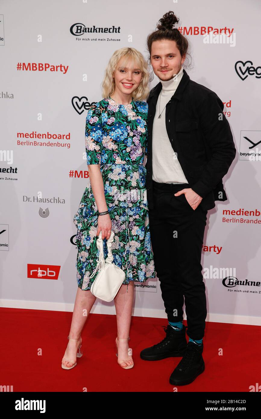 Berlin, Germany. 22nd Feb, 2020. 70th Berlinale, Medienboard Party ...