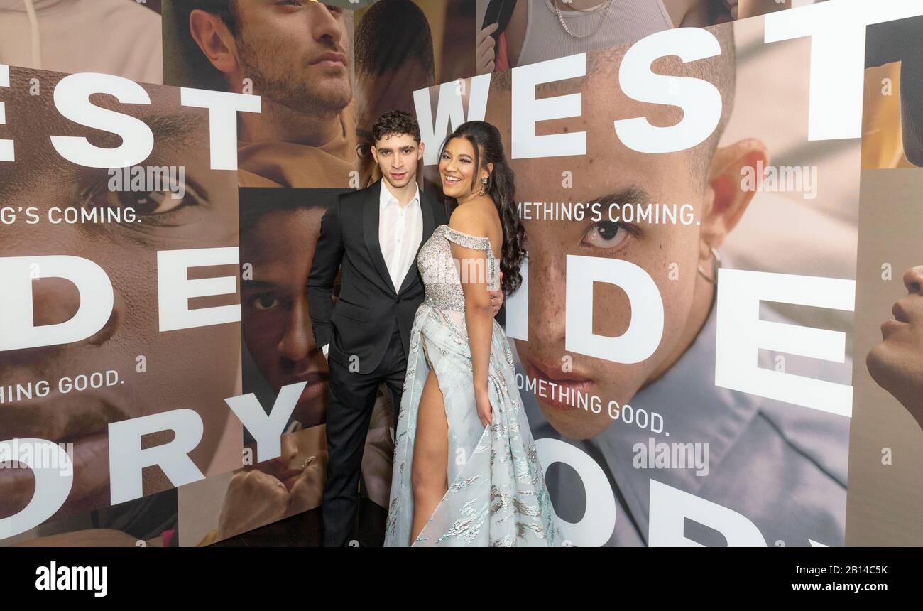 New York, NY - February 20, 2020: Isaac Powell as Tony and Shereen ...
