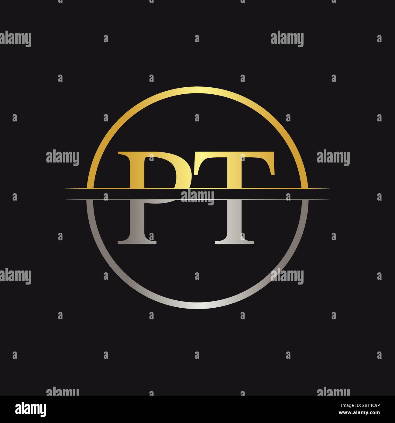 Initial Monogram Letter PT Logo Design Vector Template. PT Letter Logo ... Initial Monogram Letter PT Logo Design Vector Template. PT Letter Logo ...
