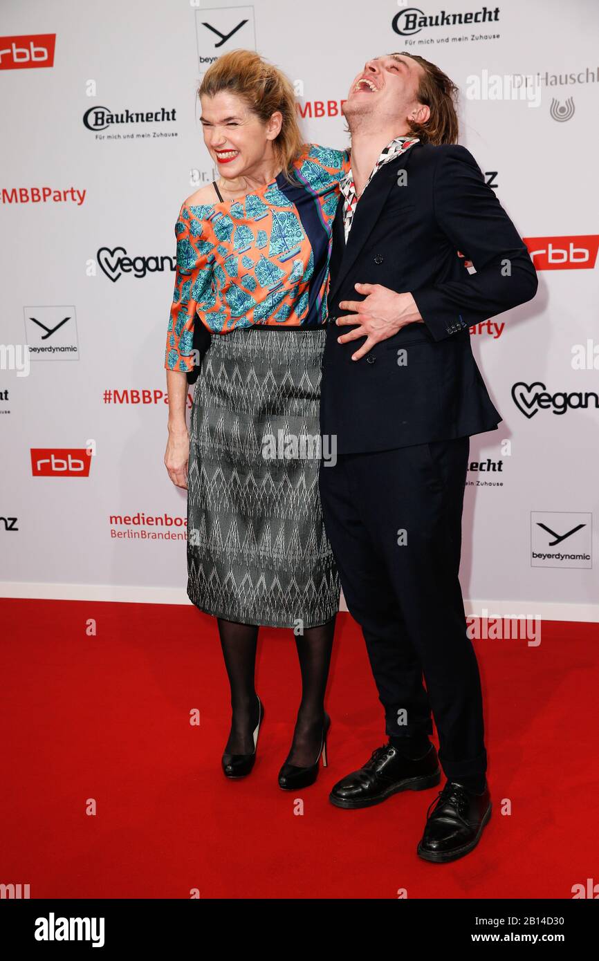 Berlin, Germany. 22nd Feb, 2020. 70th Berlinale, Medienboard Party ...