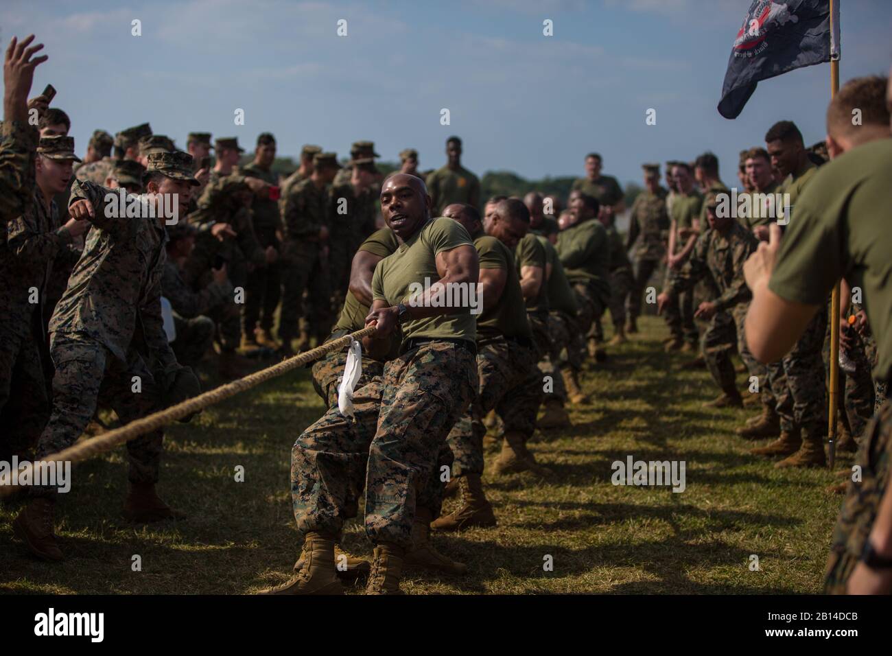 A u s marine with the 3rd marine division hi-res stock photography and ...