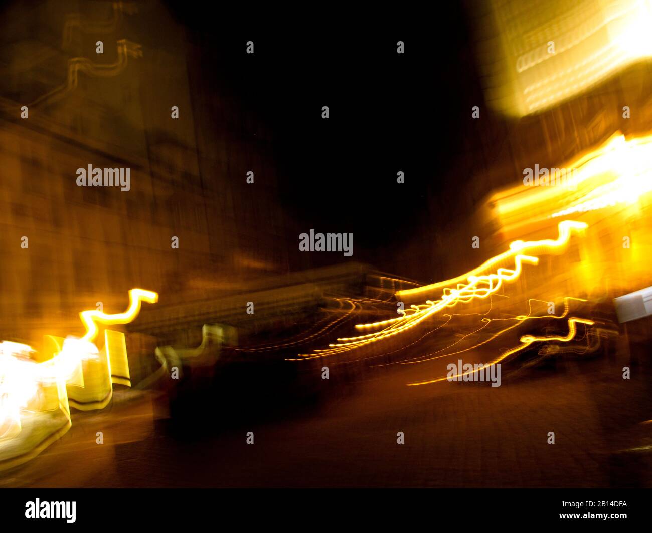 Abstract street scene hi-res stock photography and images - Alamy