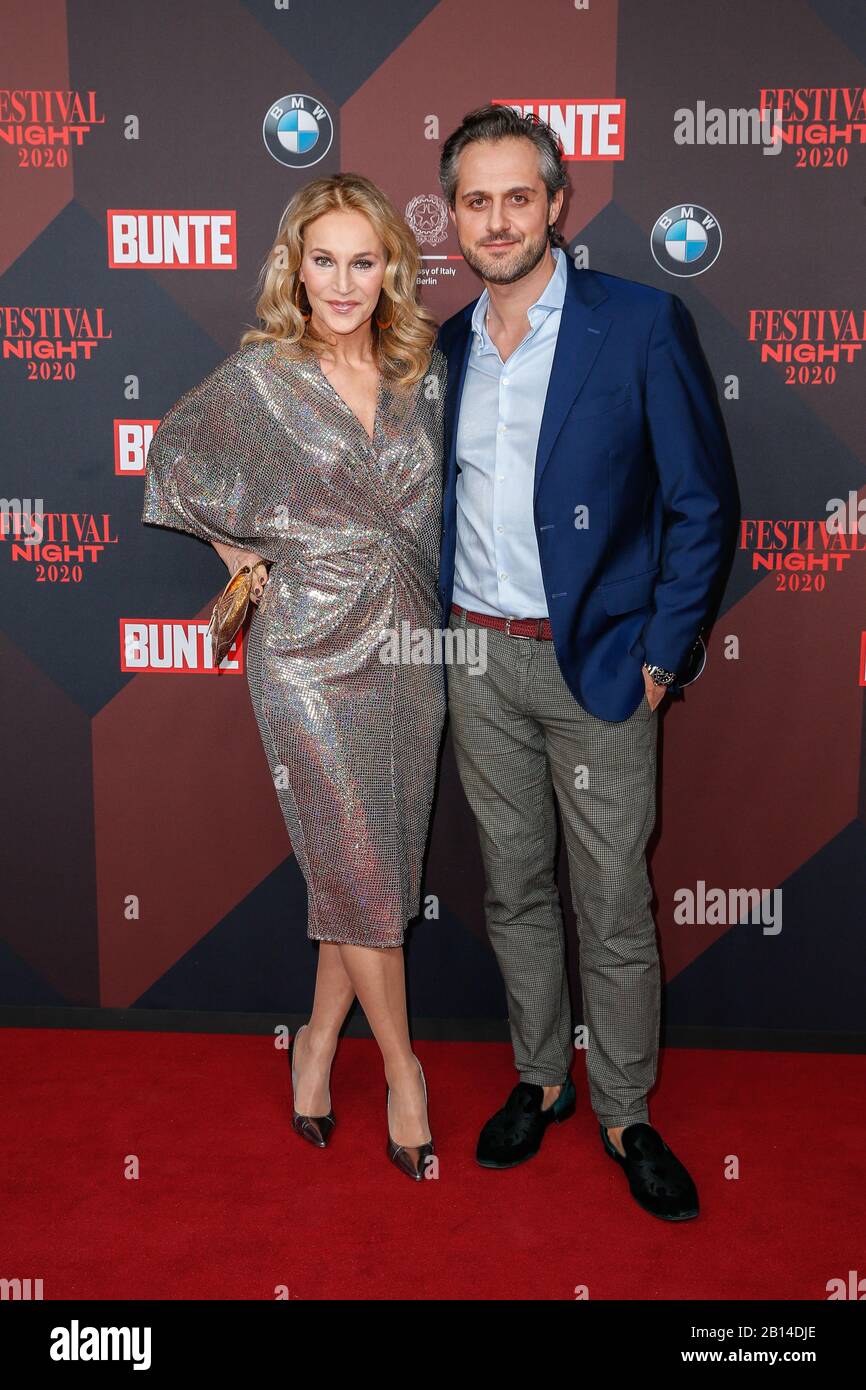 Berlin, Germany. 21st Feb, 2020. 70th Berlinale, Bunte New Faces Night ...