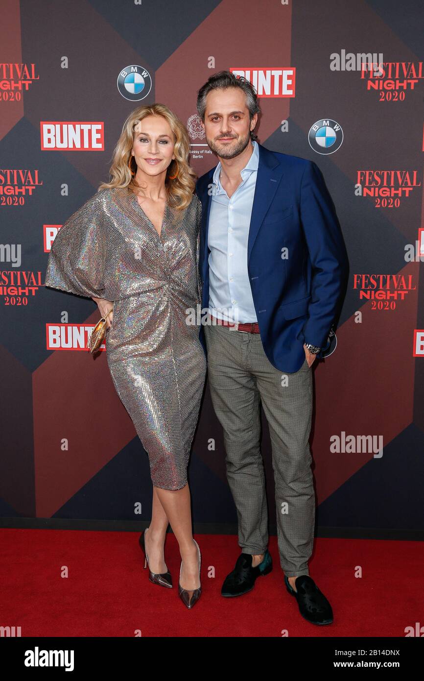 Berlin, Germany. 21st Feb, 2020. 70th Berlinale, Bunte New Faces Night ...