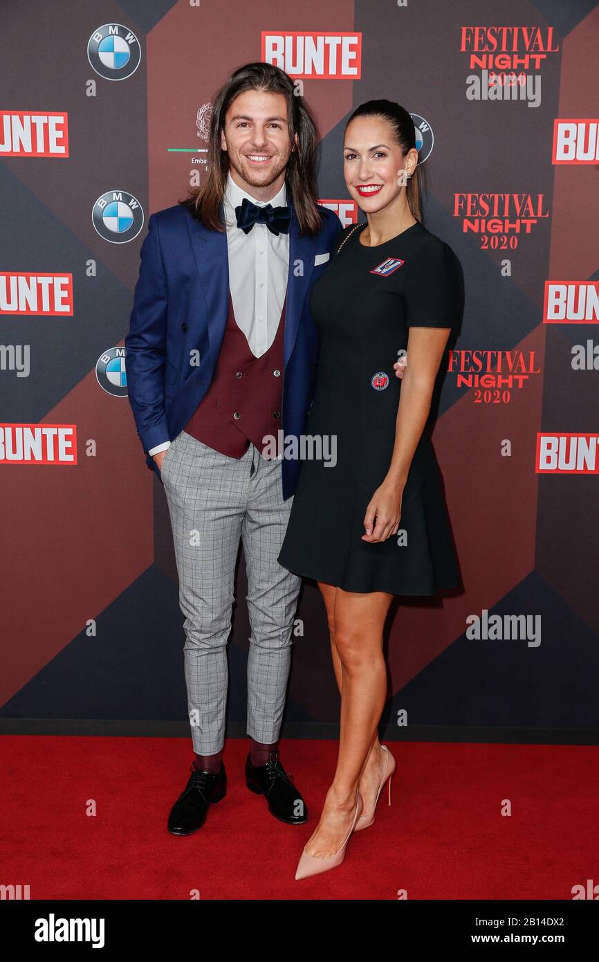 Berlin, Germany. 21st Feb, 2020. 70th Berlinale, Bunte New Faces Night ...