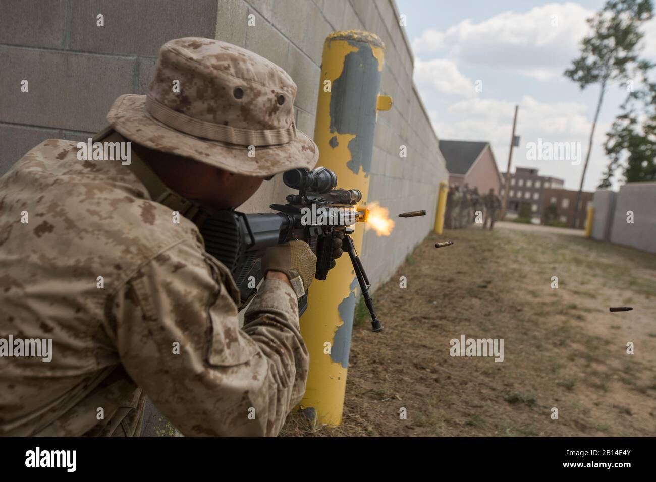 An automatic rifleman with hi-res stock photography and images - Alamy