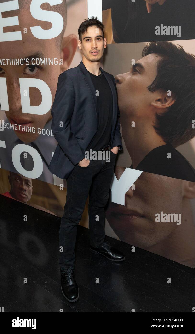 New York, NY - February 20, 2020: Daniel Ching as Snowboy attends the ...