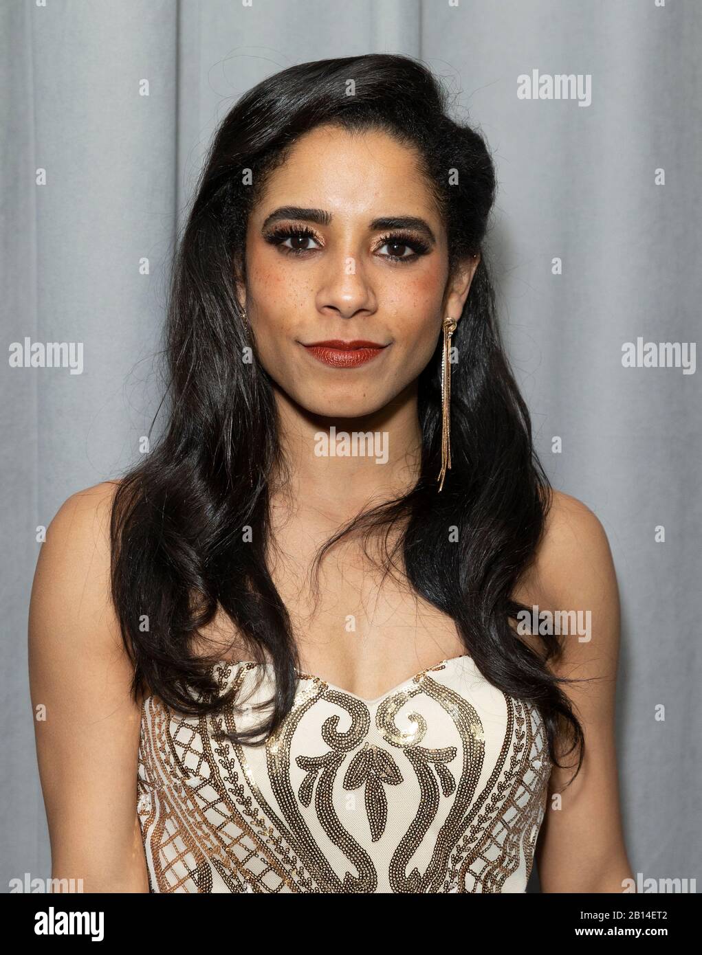 New York, NY - February 20, 2020: Ilda Mason as swing attends the "West ...