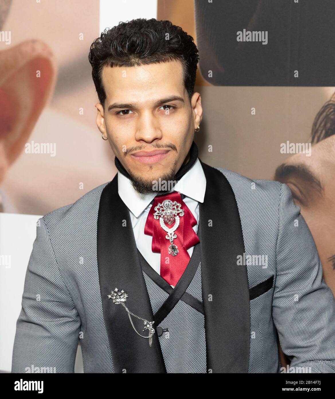 New York, NY - February 20, 2020: Roman Cruz as Luis attends the "West ...