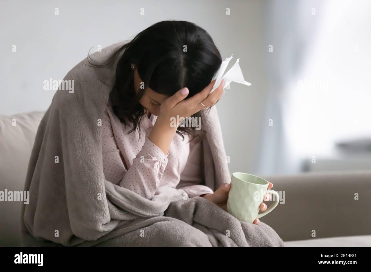Covered in blanket hi-res stock photography and images - Alamy