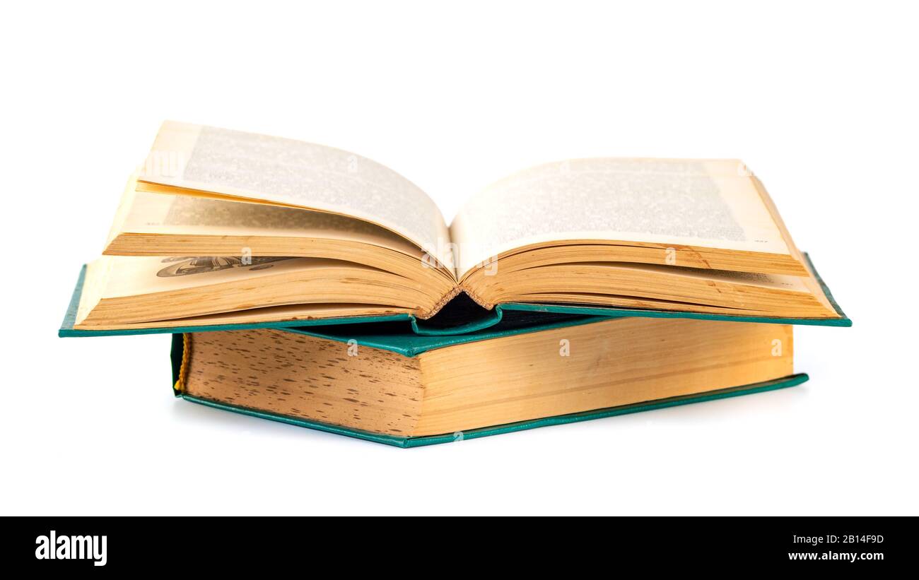 Thick book opened on hi-res stock photography and images - Alamy