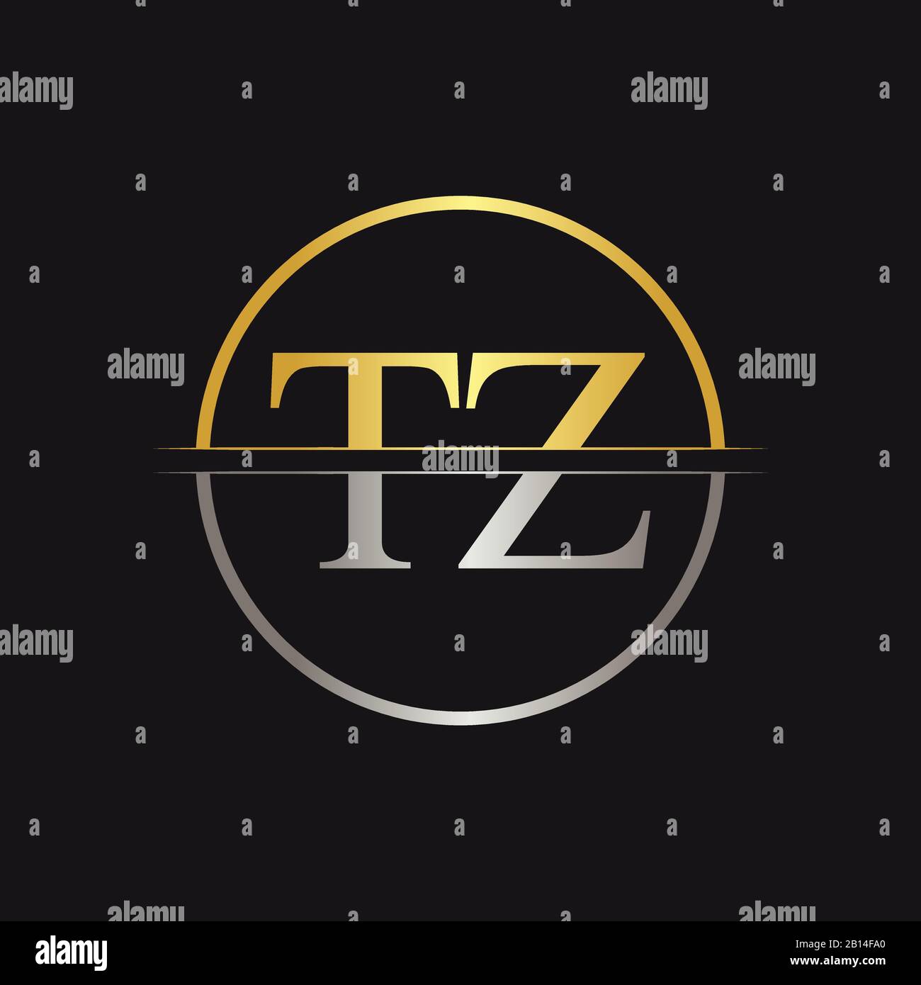 Letter tz logo hi-res stock photography and images - Alamy