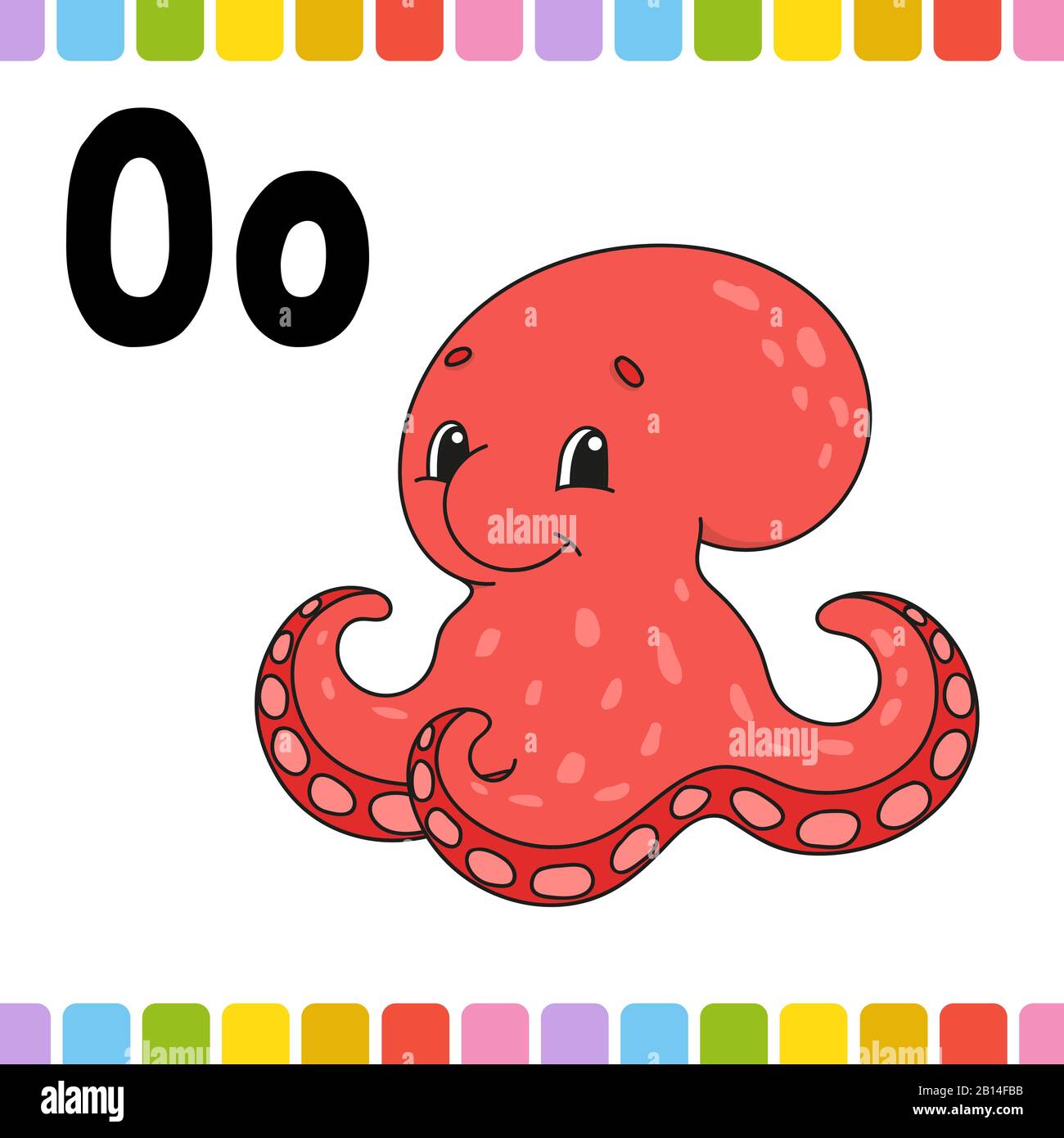 Animal alphabet. Zoo ABC. Cartoon cute animals isolated on white ...